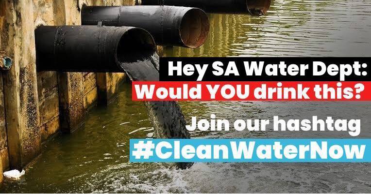 Hey SA Water Dept: Would YOU drink this?